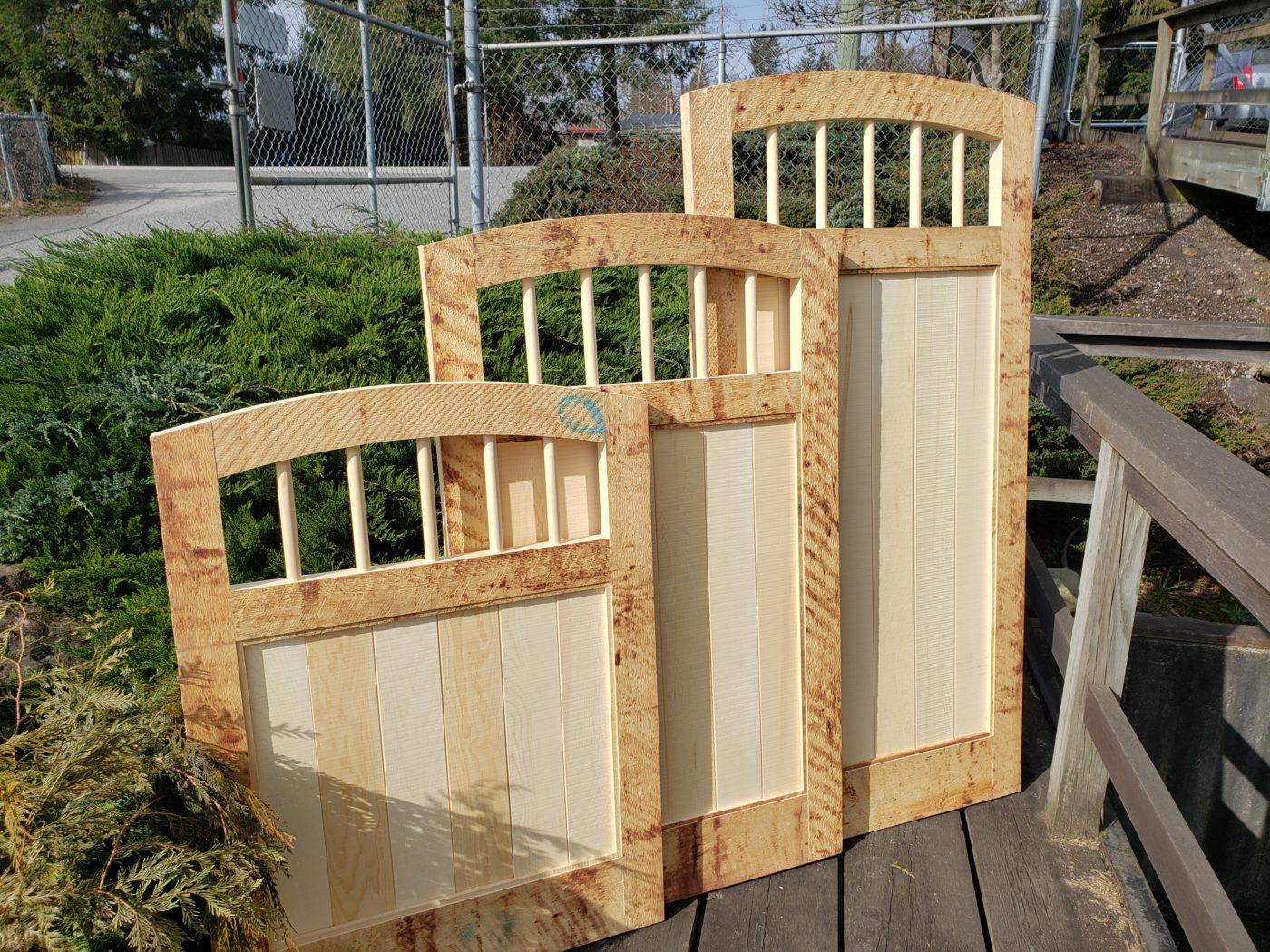 Project Inspiration - Yellow Cedar Garden Gates | Lumberstore.ca