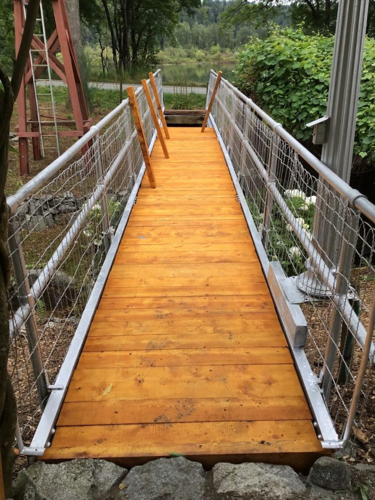 Thompson Creek Farm Bridge Rebuild | Lumberstore.ca